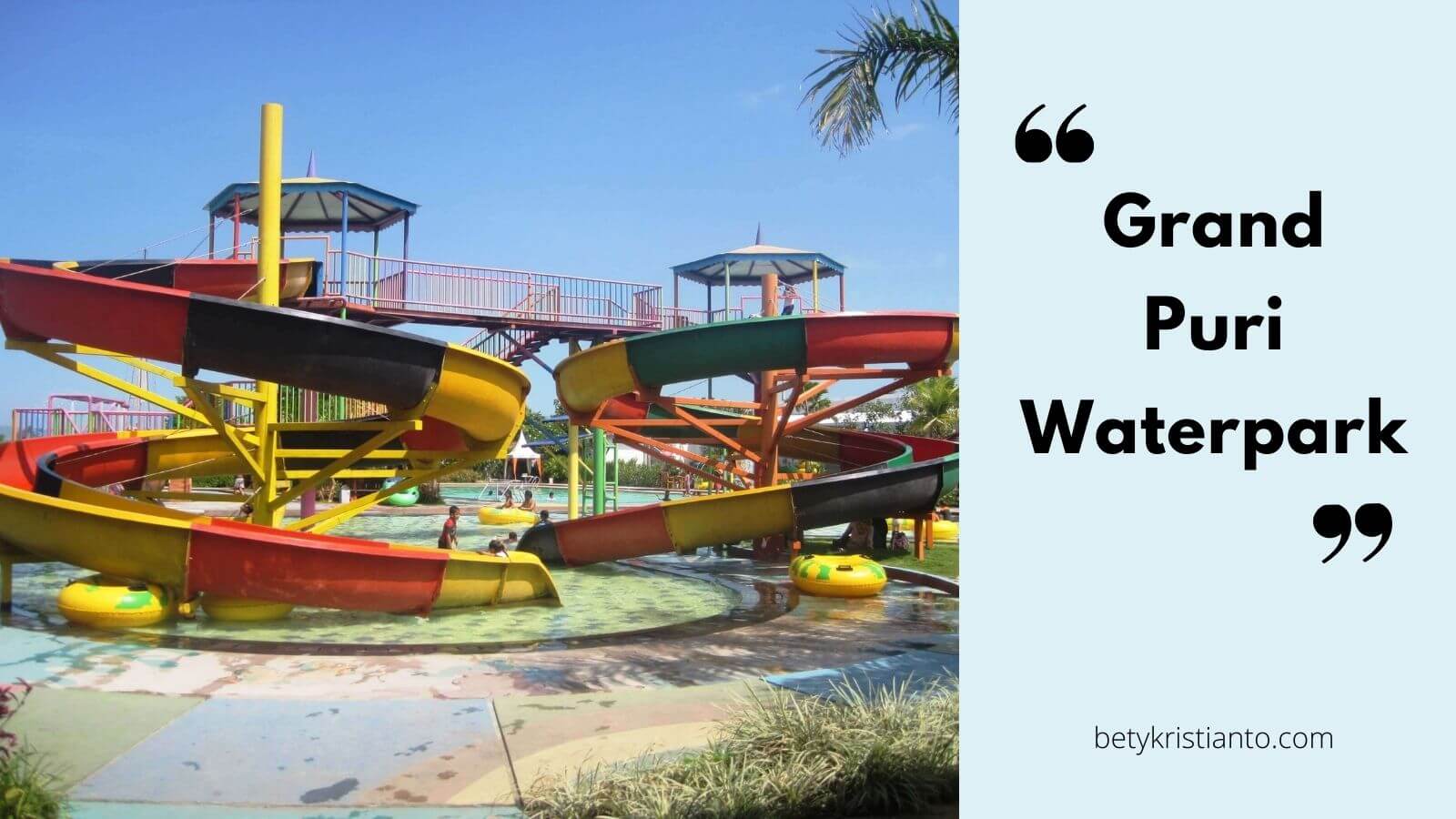 Grand Puri Waterpark, Wisata Renang Asyik di Selatan Jogja