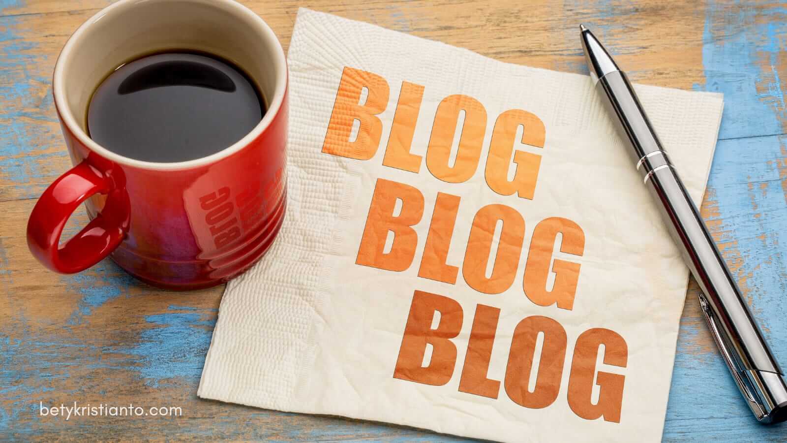 Panduan Membuat Blog dan Cara Meningkatkan Traffic Blog - Bety Kristianto